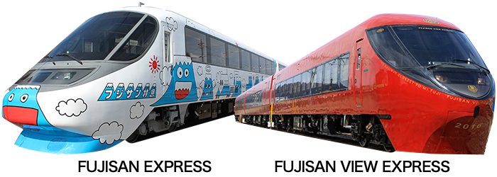 Mount Fuji view spot map | Fujikyu Railway